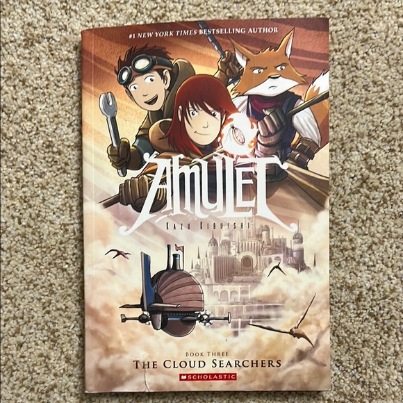 Scholastic | Toys | Amulet The Cloud Searchers By Kazu Kibuishi | Poshmark